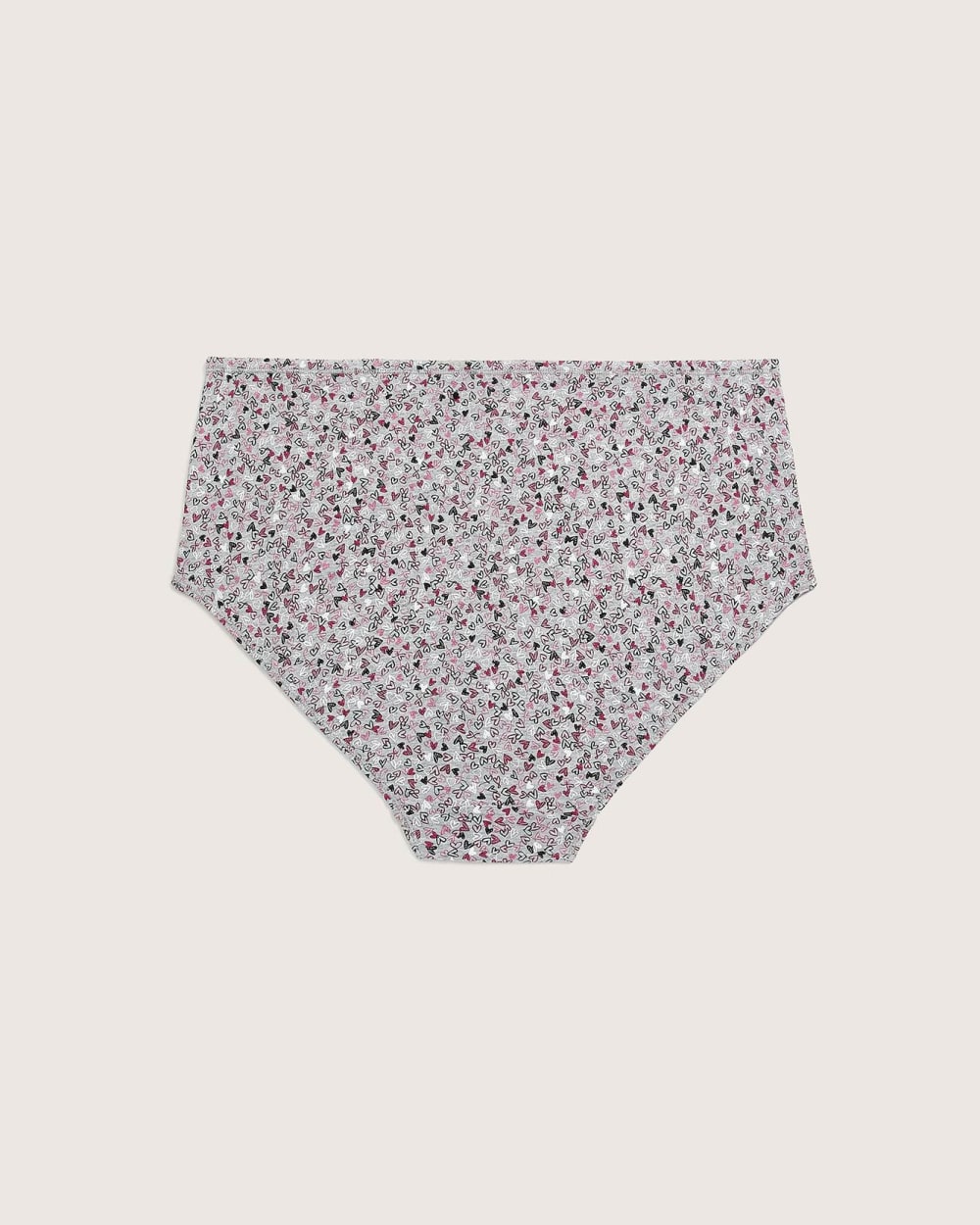 Full Cotton Brief with Bow and Heart Print - ti VOGLIO | Penningtons