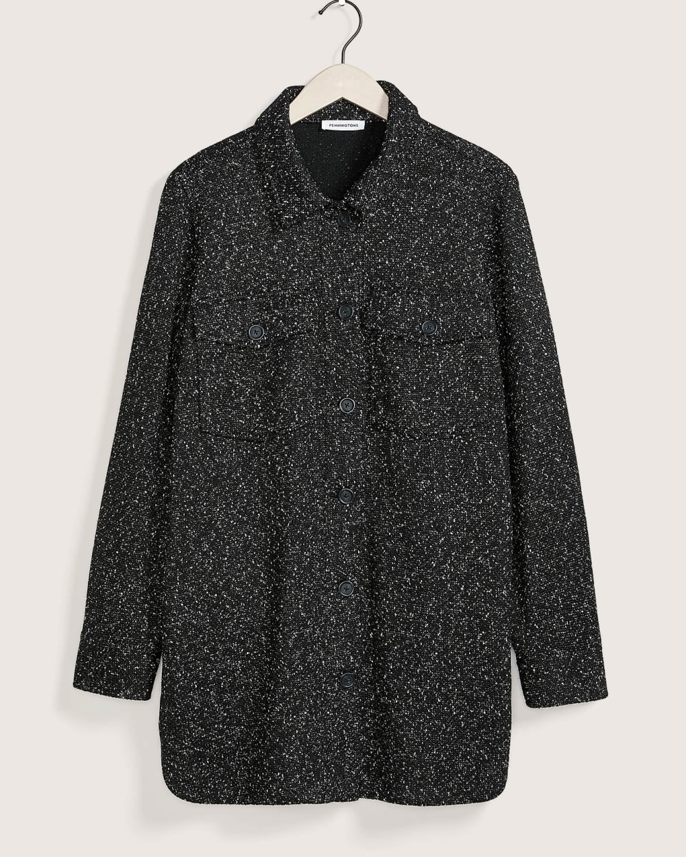 Tweed Shacket - Addition Elle | Penningtons