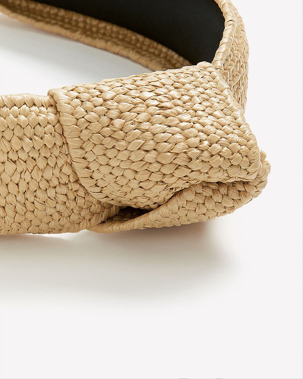 Natural Knotted Straw Headband | Penningtons