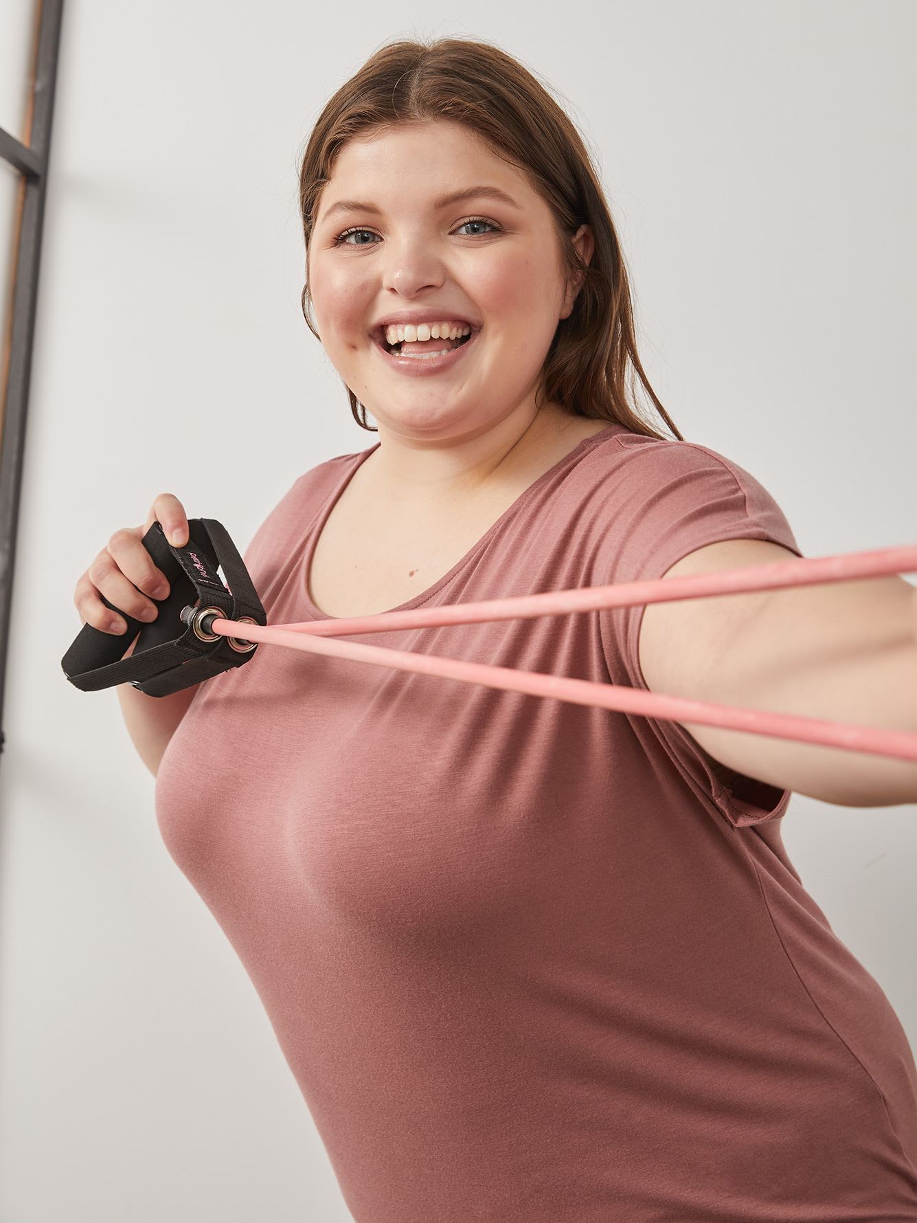 Extended Shoulder Top With Bungee Detail - ActiveZone | Penningtons