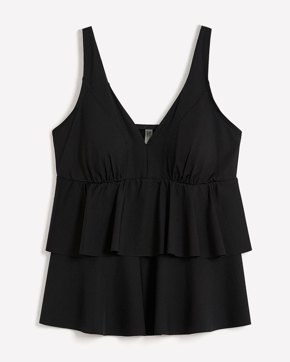 Black Ruffled Tankini | Penningtons