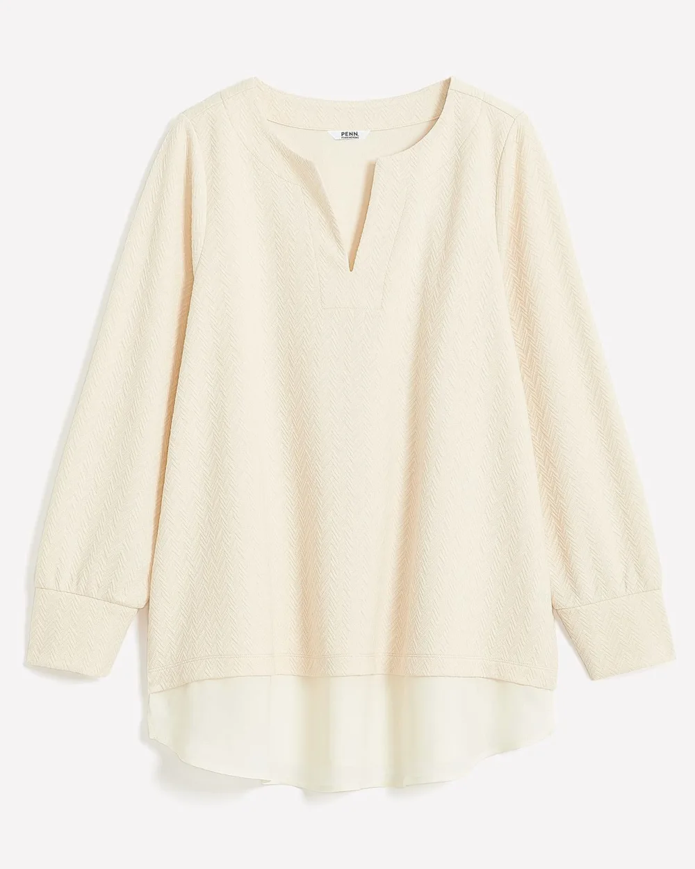 Long Sleeve Fooler Tunic | Penningtons