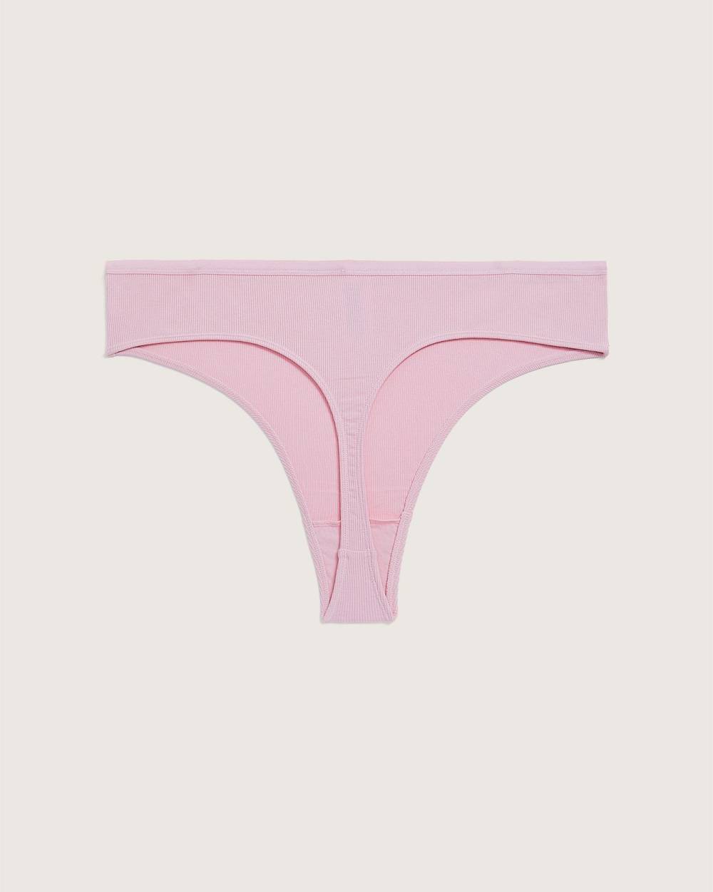Pink Rib Thong - ti VOGLIO | Penningtons