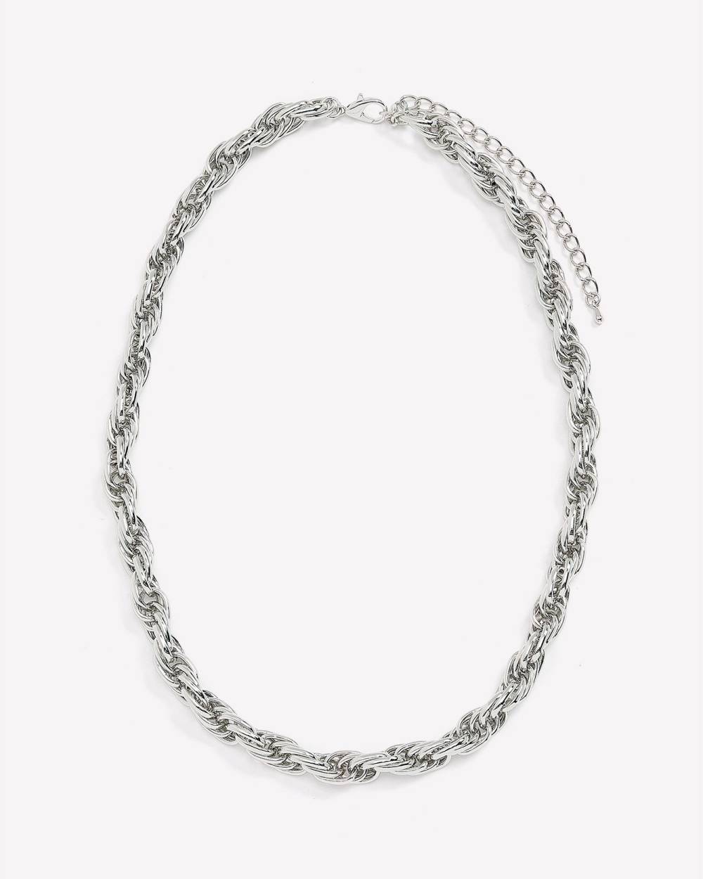 Short Chunky Twisted Chain Necklace | Penningtons