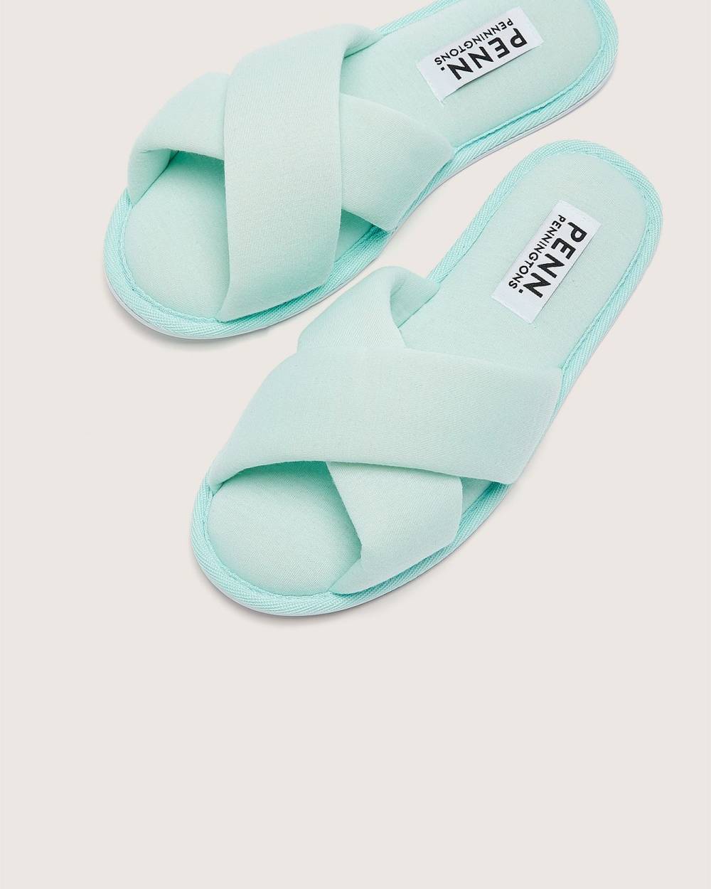 Extra Wide Width, Criss-Cross Padded Slipper | Penningtons