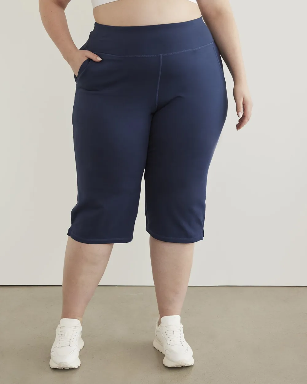 Legging capri noir décontracté - Active Zone | Penningtons