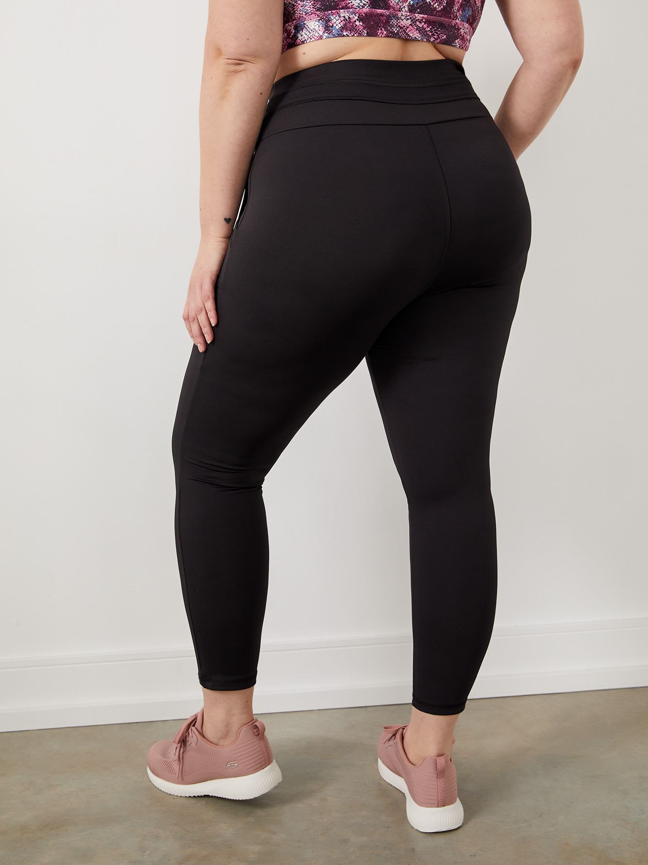 Leggings With Drawstring Waist and Pockets - Active Zone | Penningtons