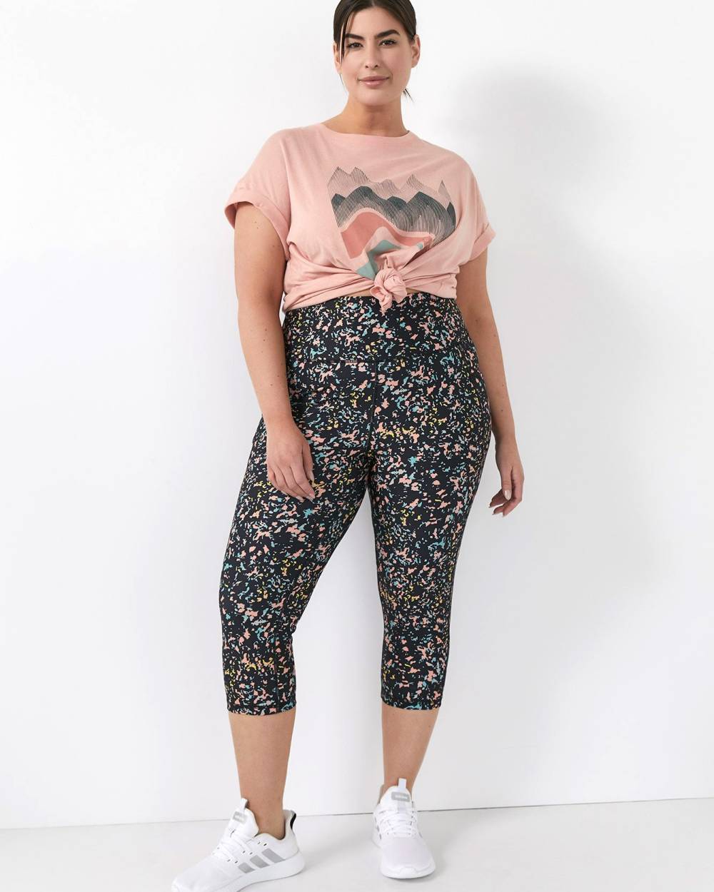 Responsible, Printed Capri Legging - ActiveZone | Penningtons