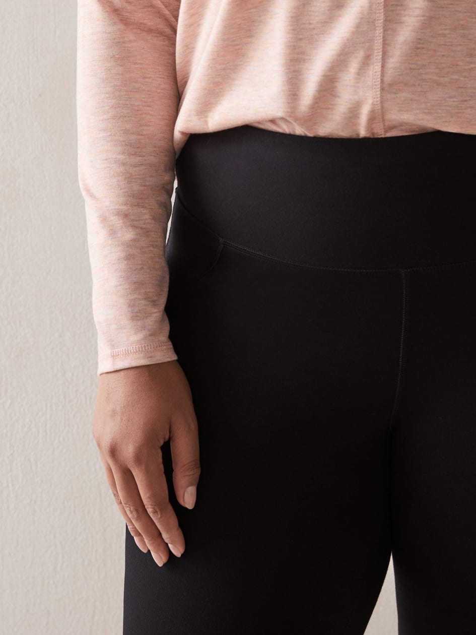 Basic Black Legging - ActiveZone | Penningtons