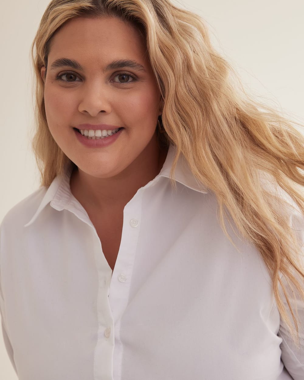 Poplin Tunic Shirt with High-Low Hem | Penningtons