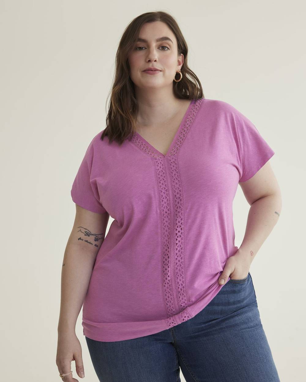 Relaxed Tunic Knit Top | Penningtons