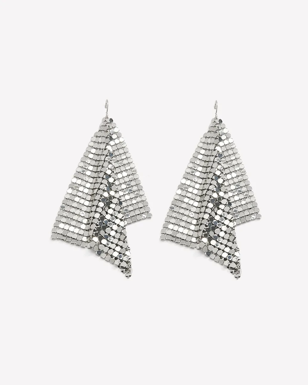 Metal Mesh Earrings - Addition Elle | Penningtons