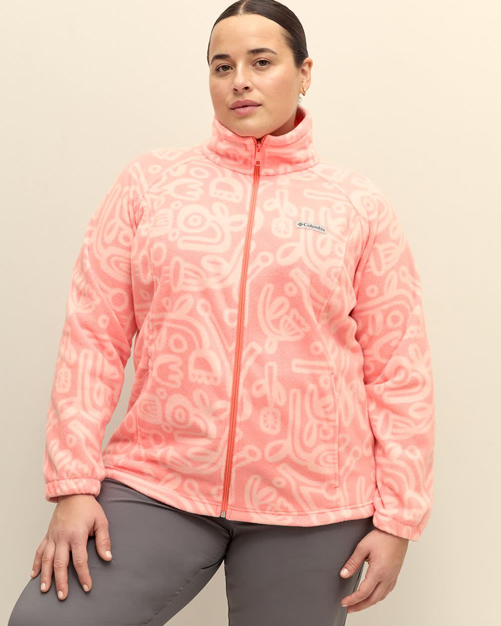 Printed Fleece Full-Zip Jacket - Columbia | Penningtons