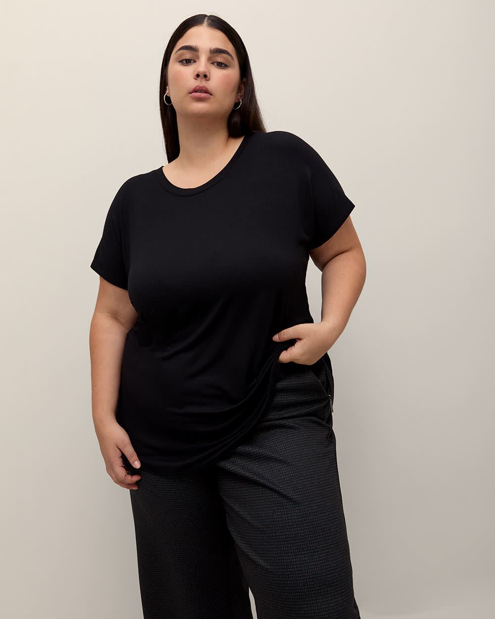 Modern-Fit Crewneck Tee - PENN. Essentials | Penningtons