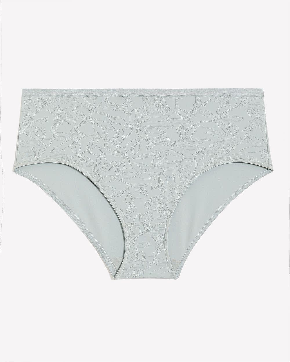 Textured Microfibre Full Brief with Shiny Elastic - Déesse Collection ...