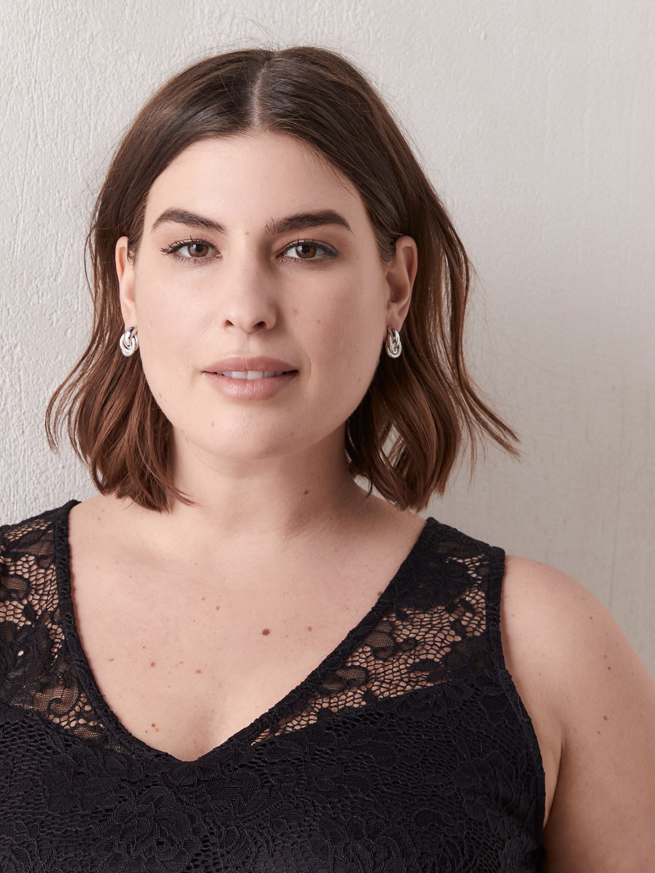 Sleeveless Lace Top - Addition Elle | Penningtons