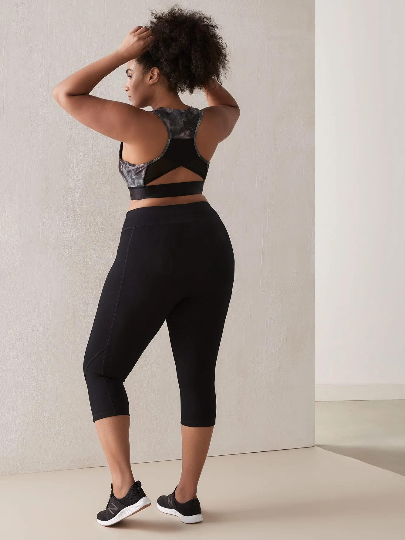 Black Capri Legging - ActiveZone | Penningtons