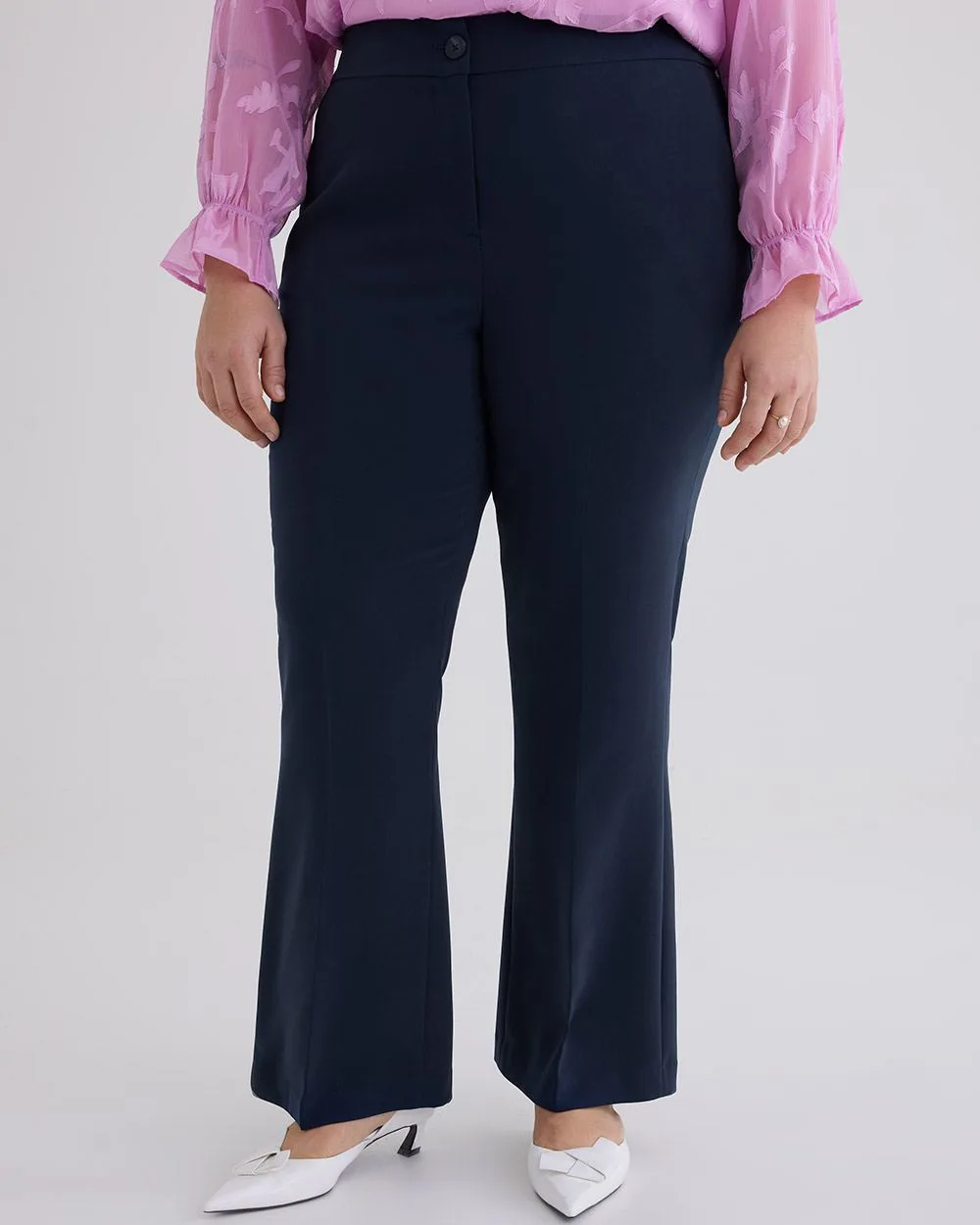 Petite, Flare Leg City Pant | Penningtons