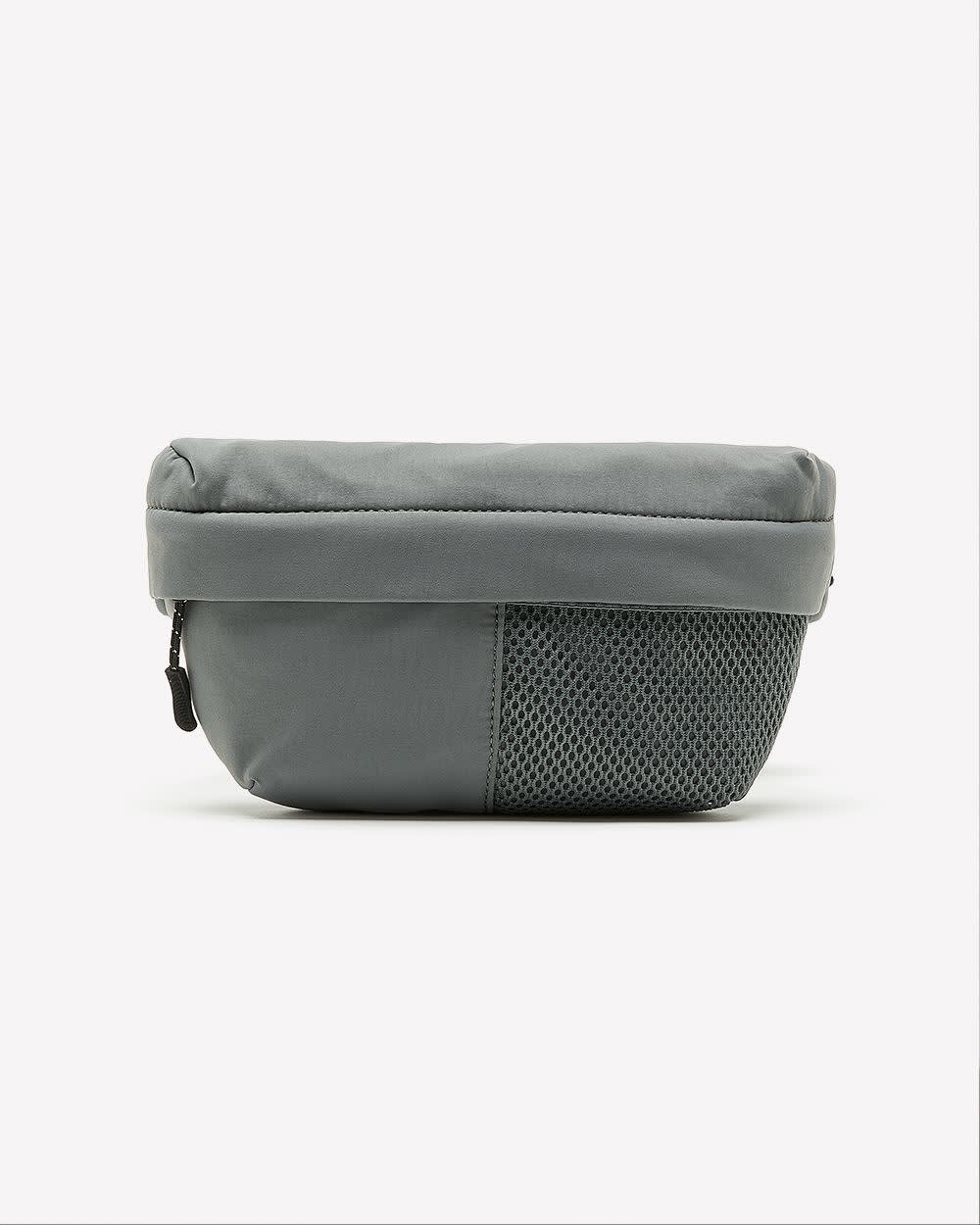 Matte Nylon Waist Bag with Mesh Pocket - Active Zone | Penningtons
