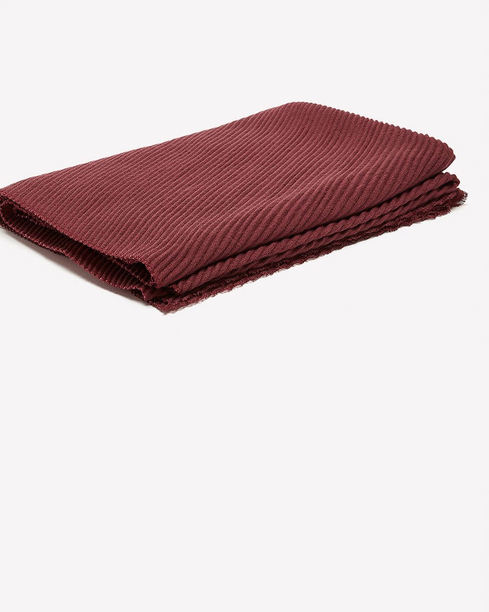 Diamond Pleat Light Scarf | Penningtons