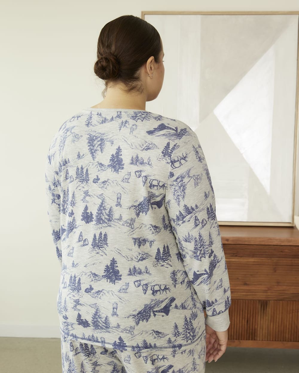 Thermal Knit Pyjama Top - ti Voglio | Penningtons