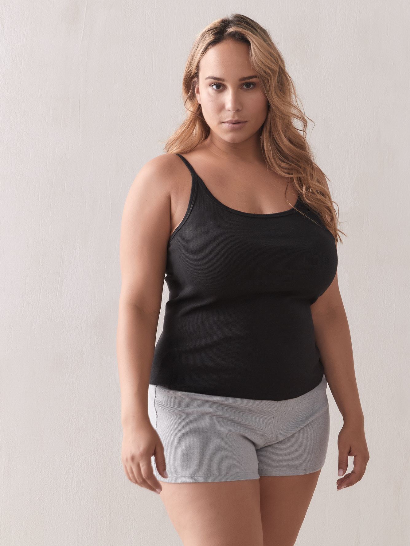 Solid Rib Sleep Cami - Addition Elle | Penningtons