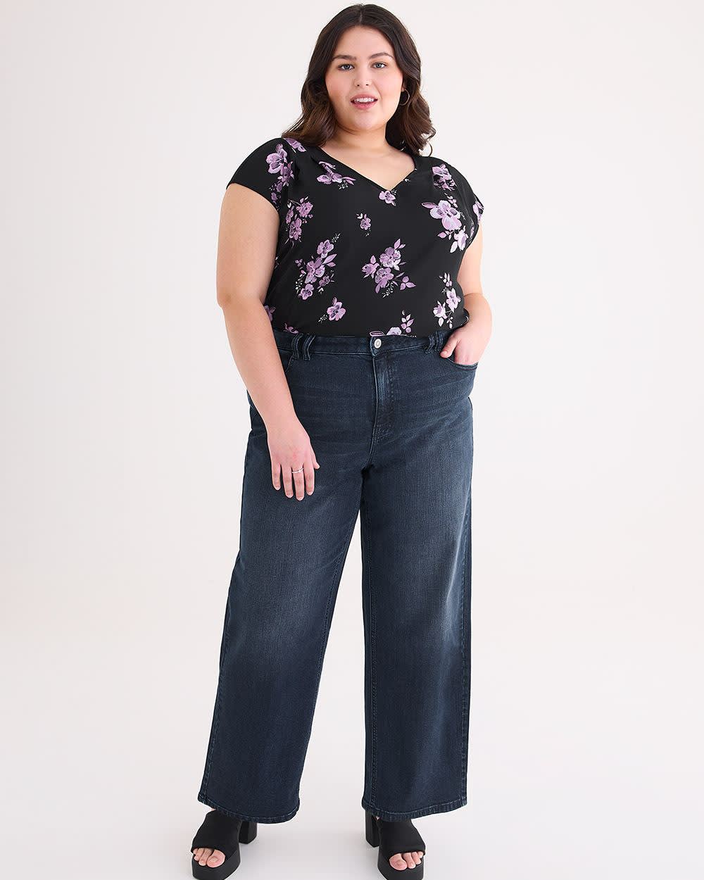 Responsible, Curvy-Fit Wide-Leg Jeans - d/C JEANS | Penningtons