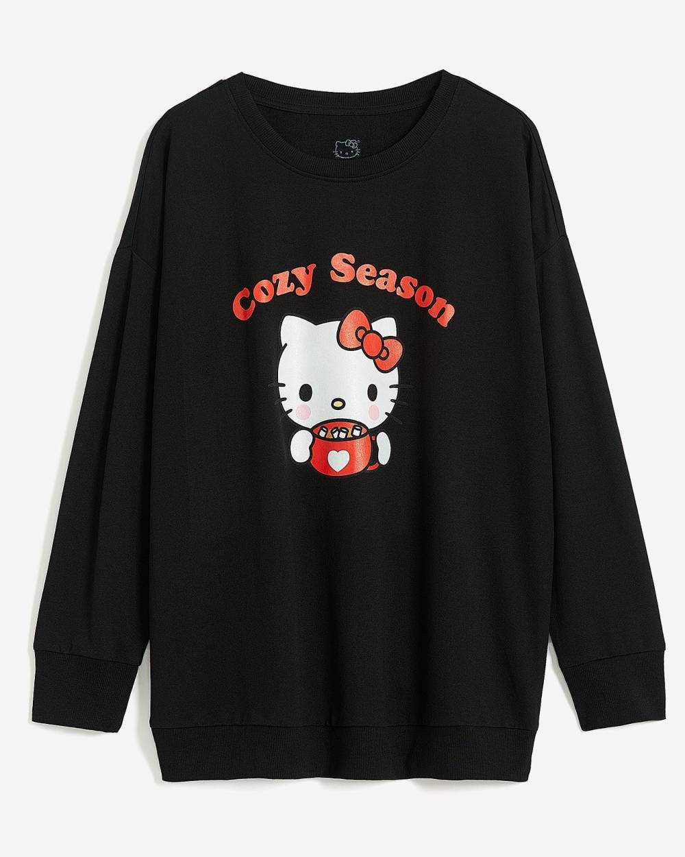 Pull à col rond avec imprimé de Hello Kitty | Penningtons