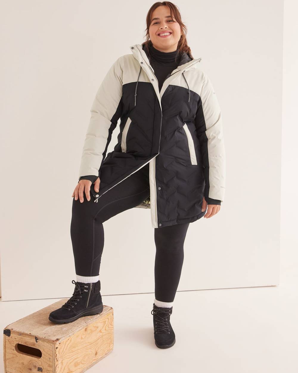 Mountain Croo Mid-Length Down Jacket - Columbia | Penningtons