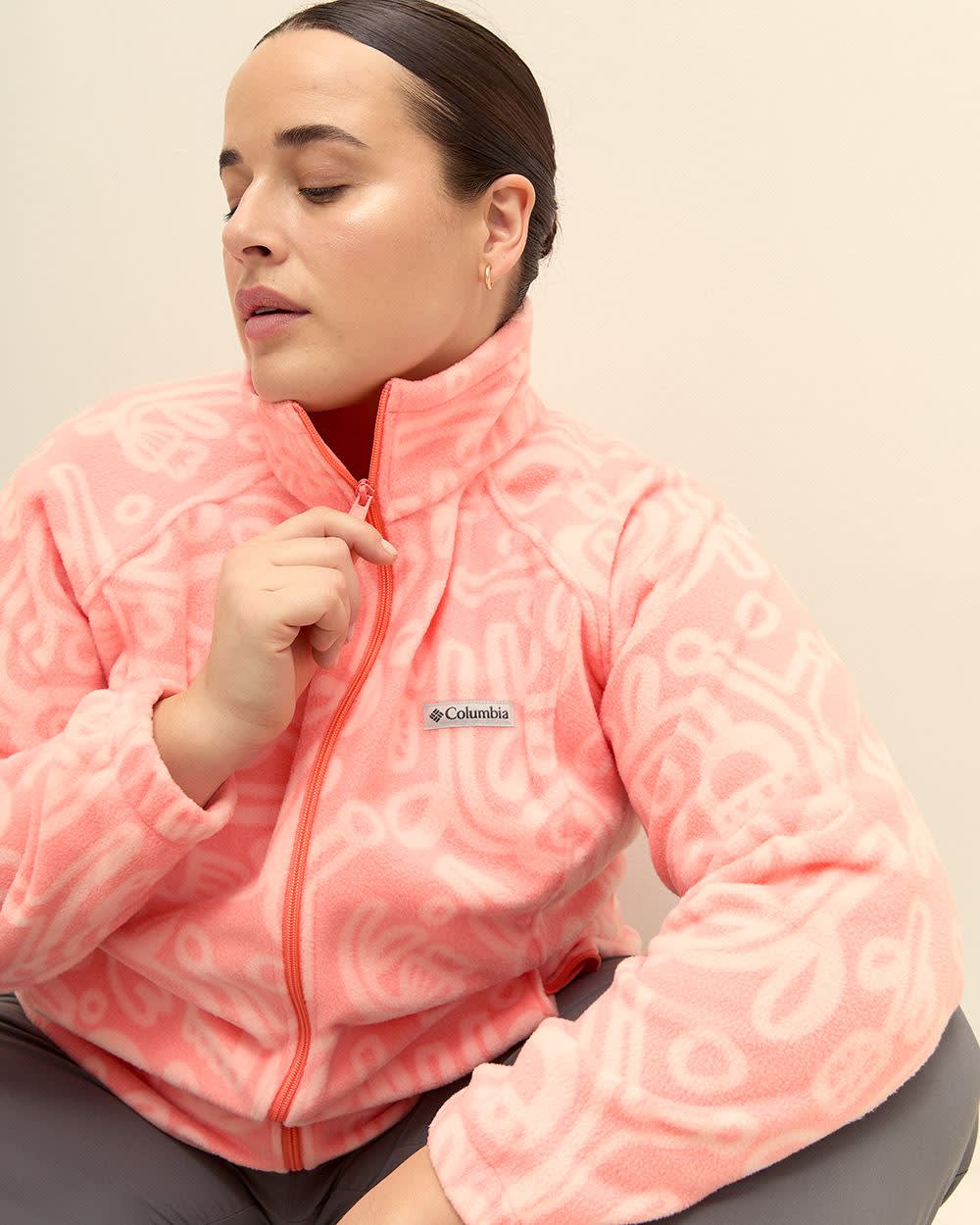 Printed Fleece Full-Zip Jacket - Columbia | Penningtons