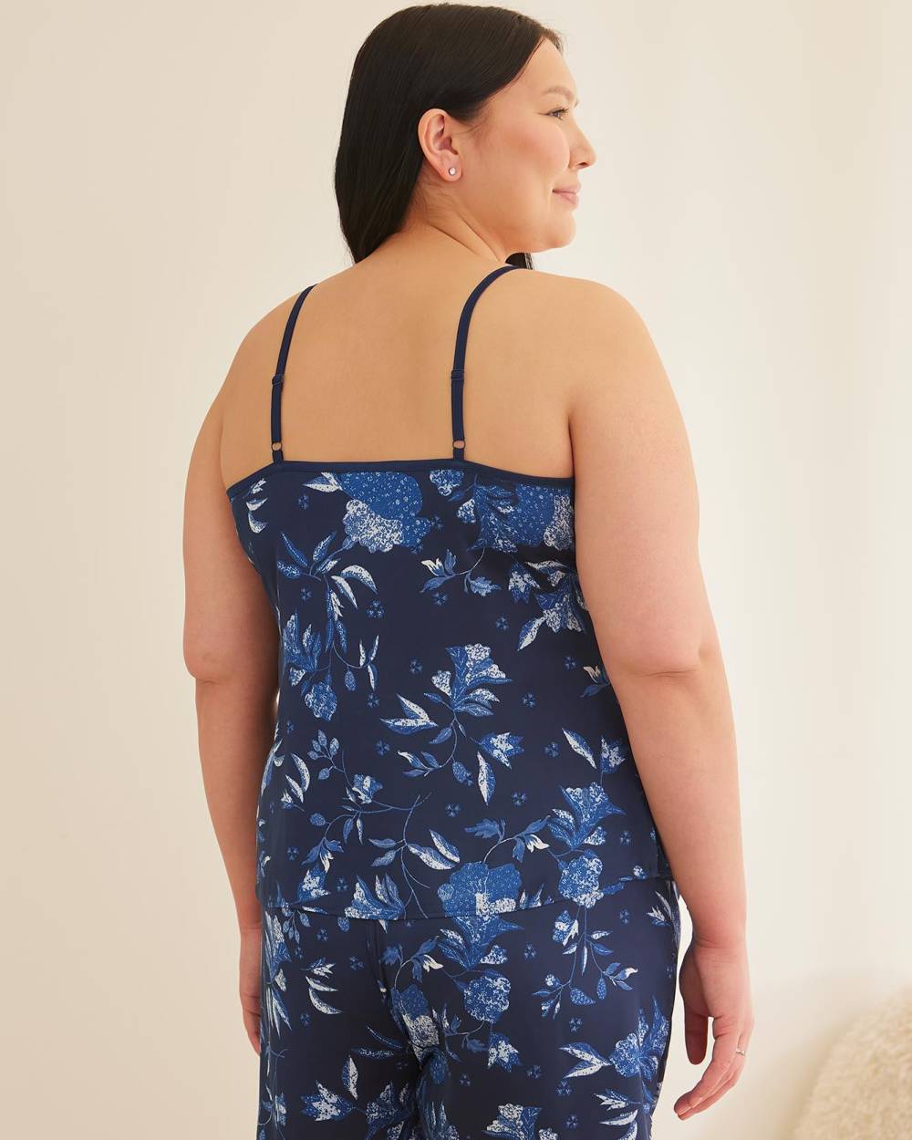 Satin Cami with Lace - Déesse Collection | Penningtons