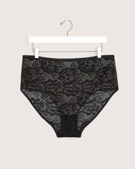 Full Lace Brief With Elastic Waist - Déesse Collection | Penningtons