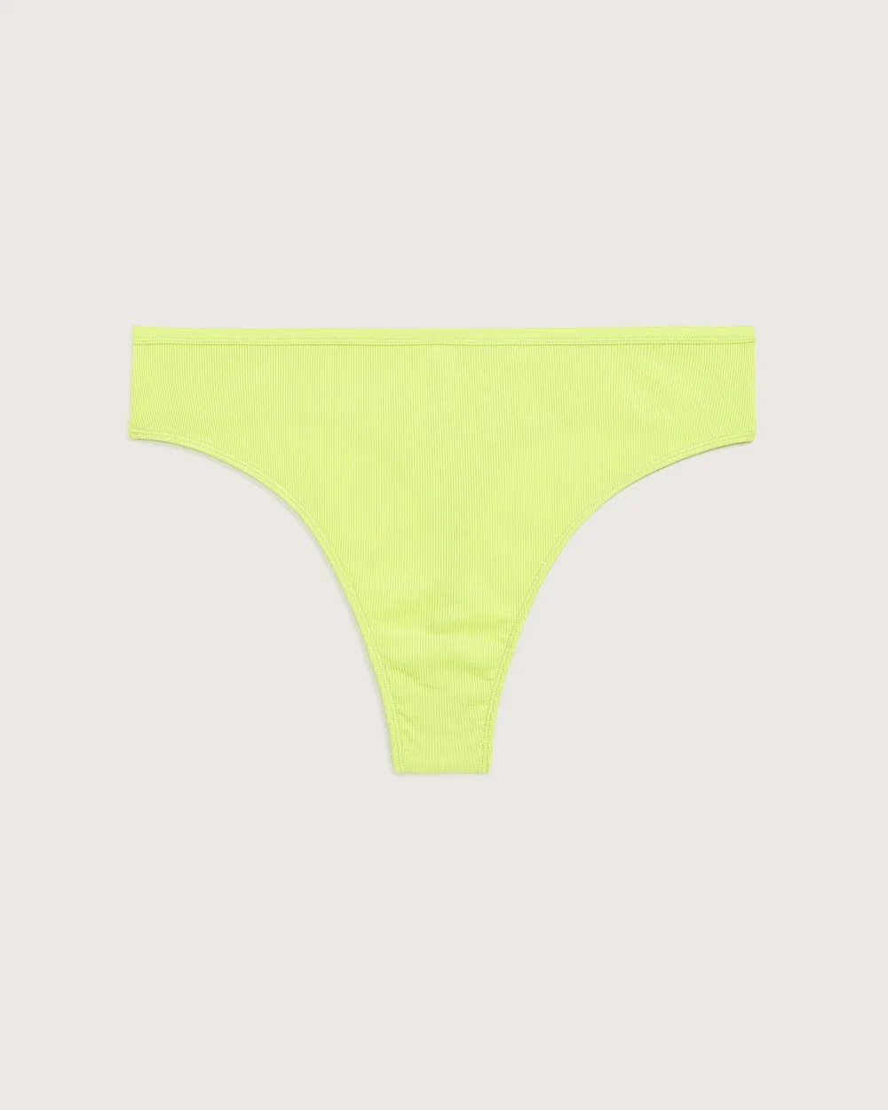 Green Rib Thong - ti VOGLIO | Penningtons