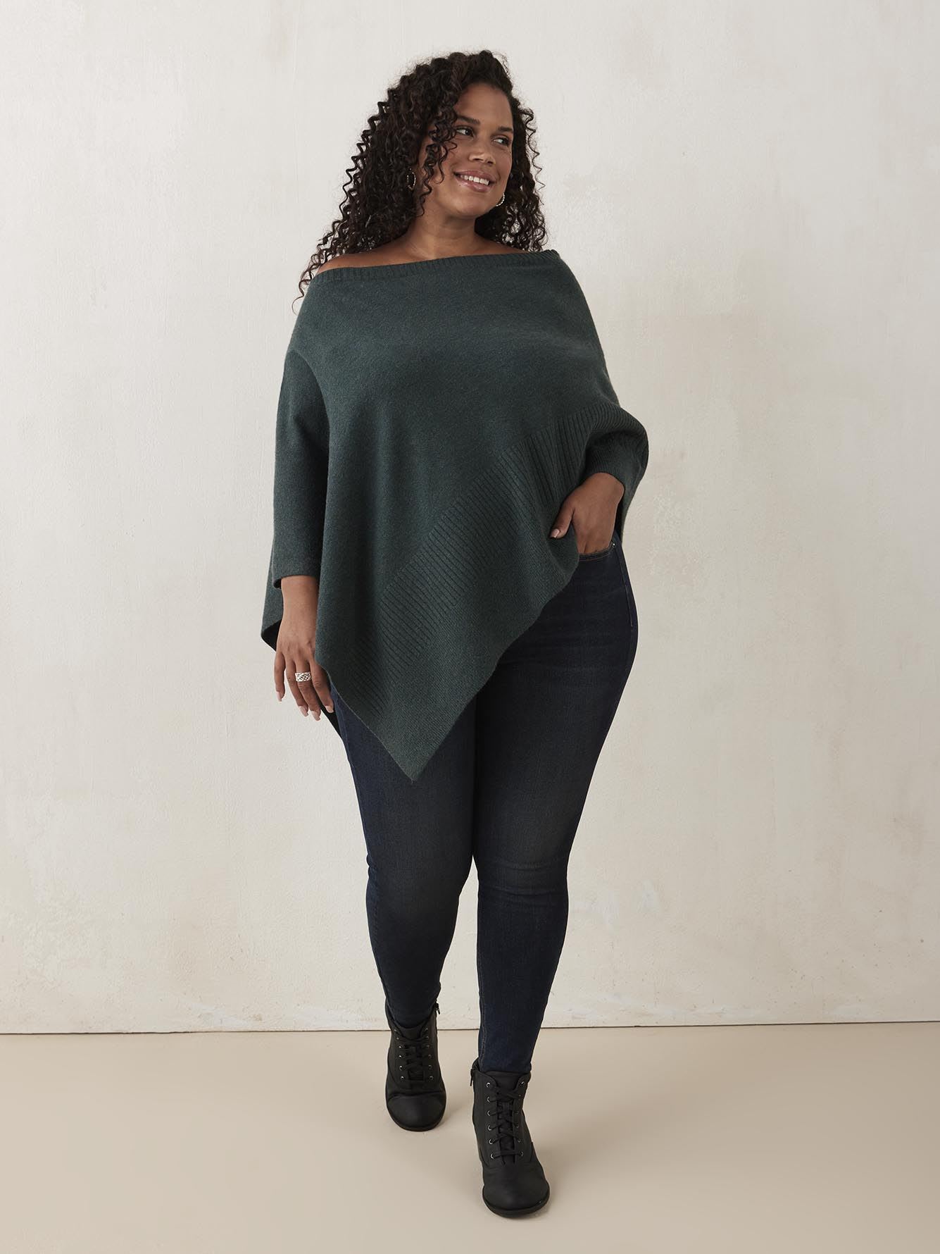 Asymmetrical Poncho | Penningtons