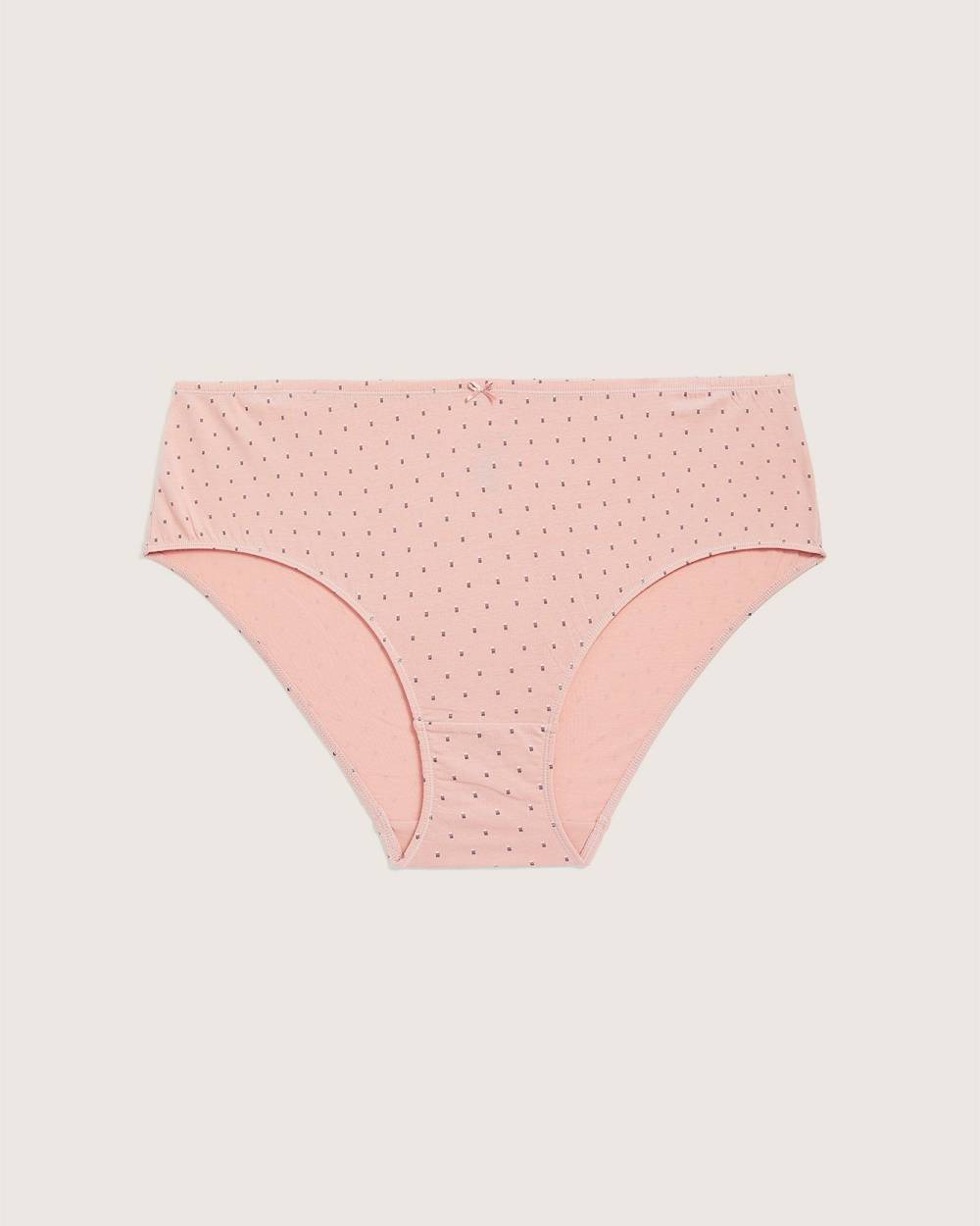 Pixel Print Full Brief with Bow - ti Voglio | Penningtons