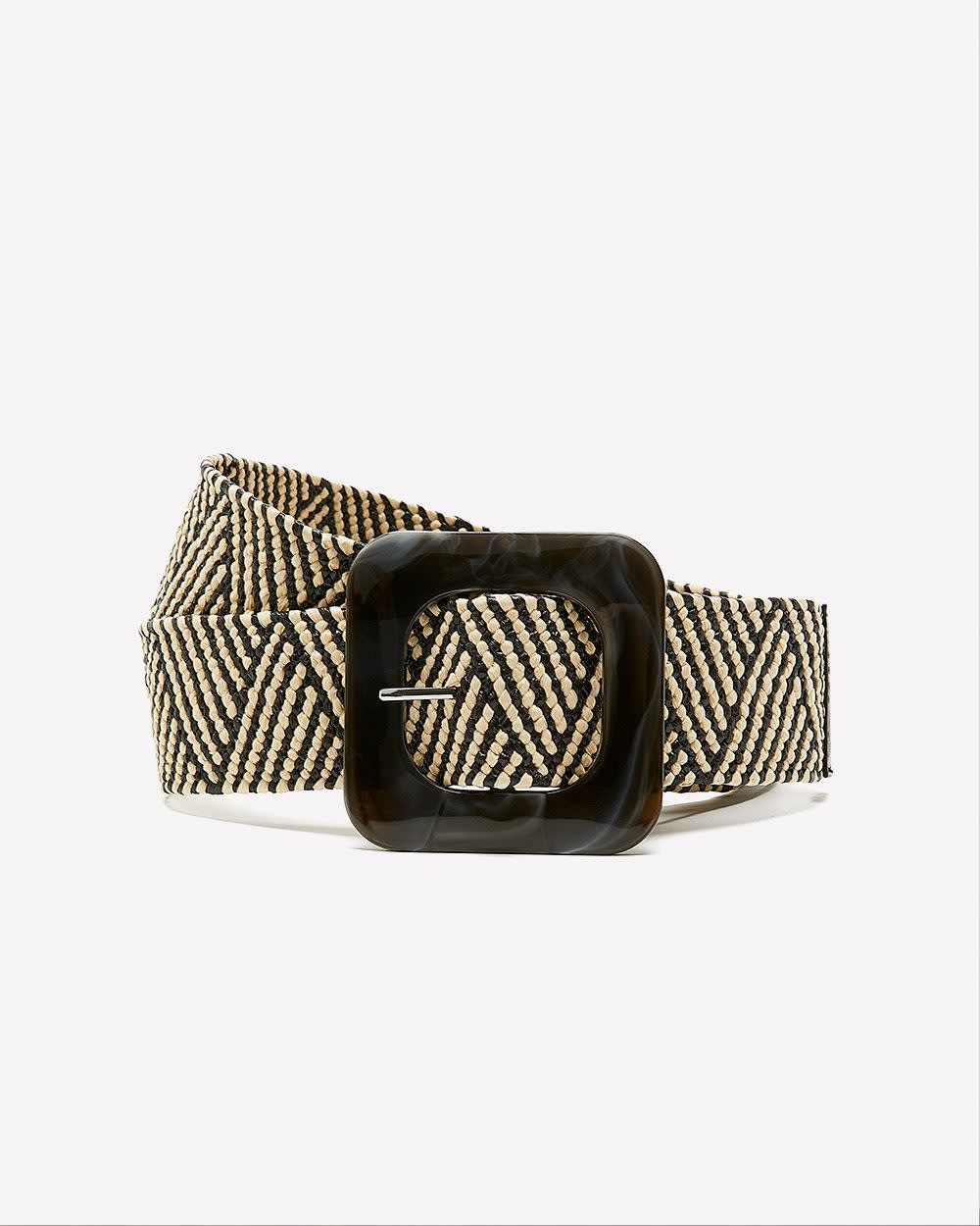 Patterned Stretch Waist Belt | Penningtons