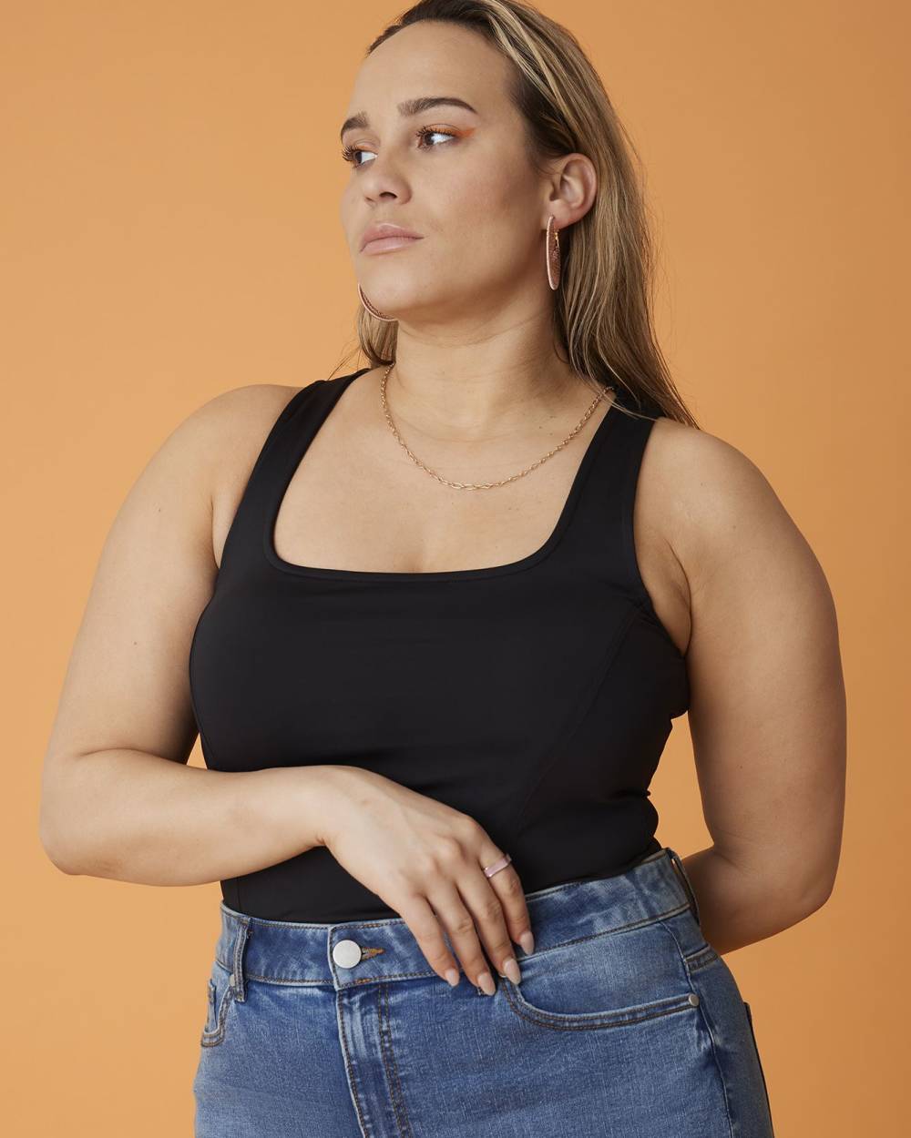 Responsible, Sleeveless Knit Top - Addition Elle | Penningtons