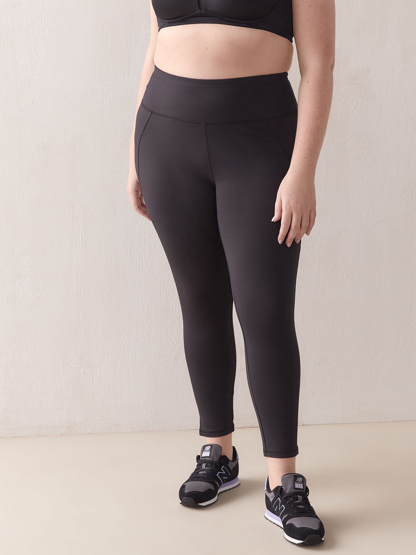Namaste Basic Black Legging - ActiveZone | Penningtons