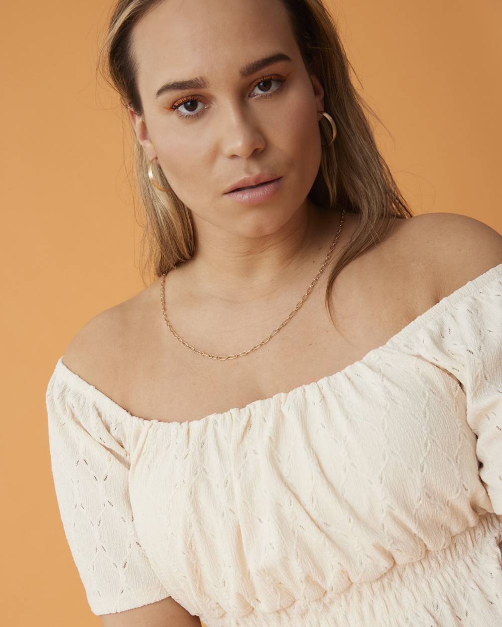 Flutter-Sleeve Lace Top - Addition Elle | Penningtons