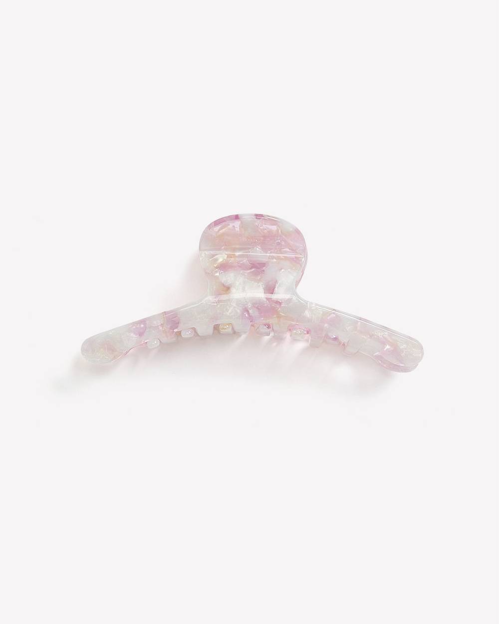 Slim Pink Marble Hair Clip | Penningtons