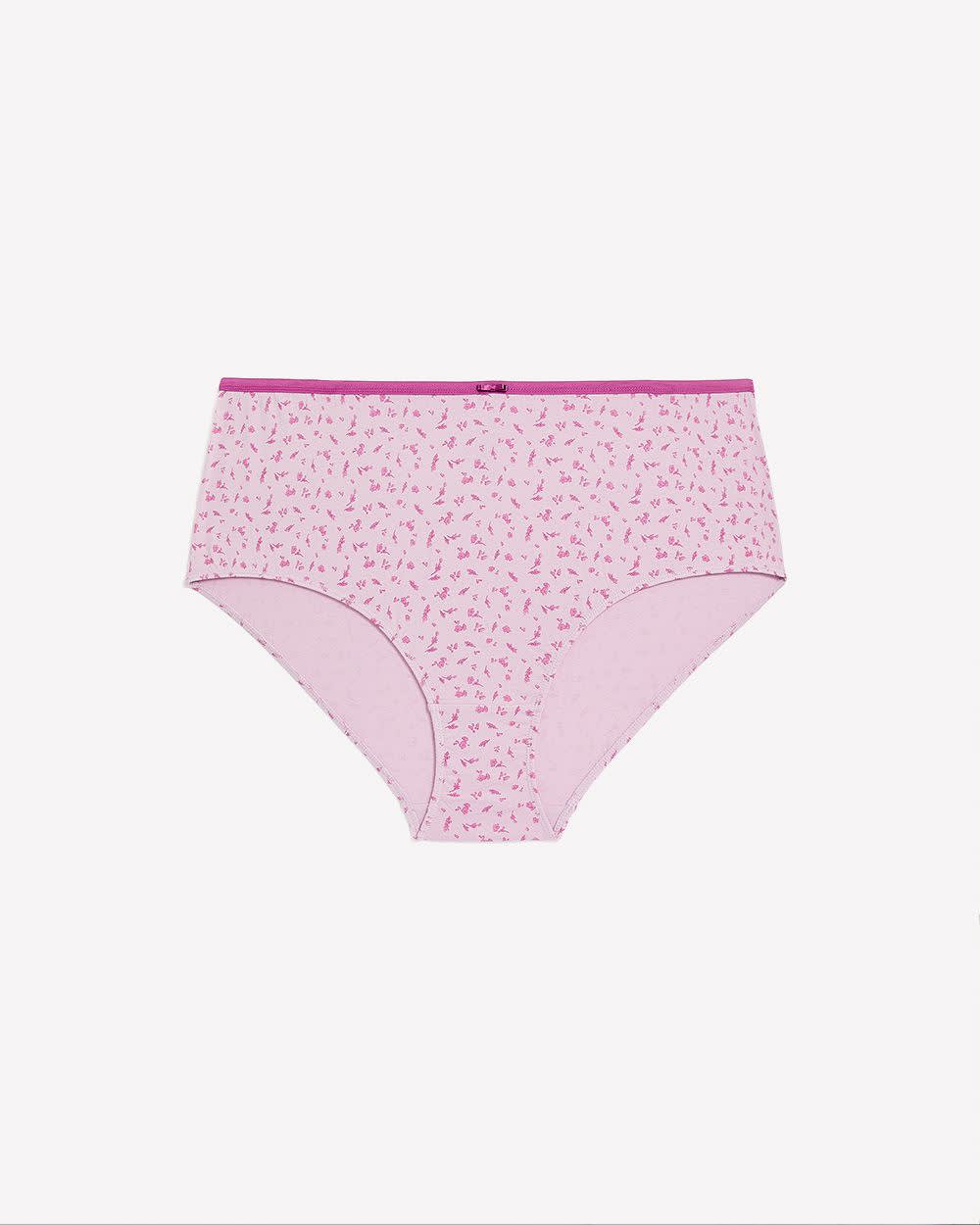 Printed Cotton Brief with Bow - ti Voglio | Penningtons