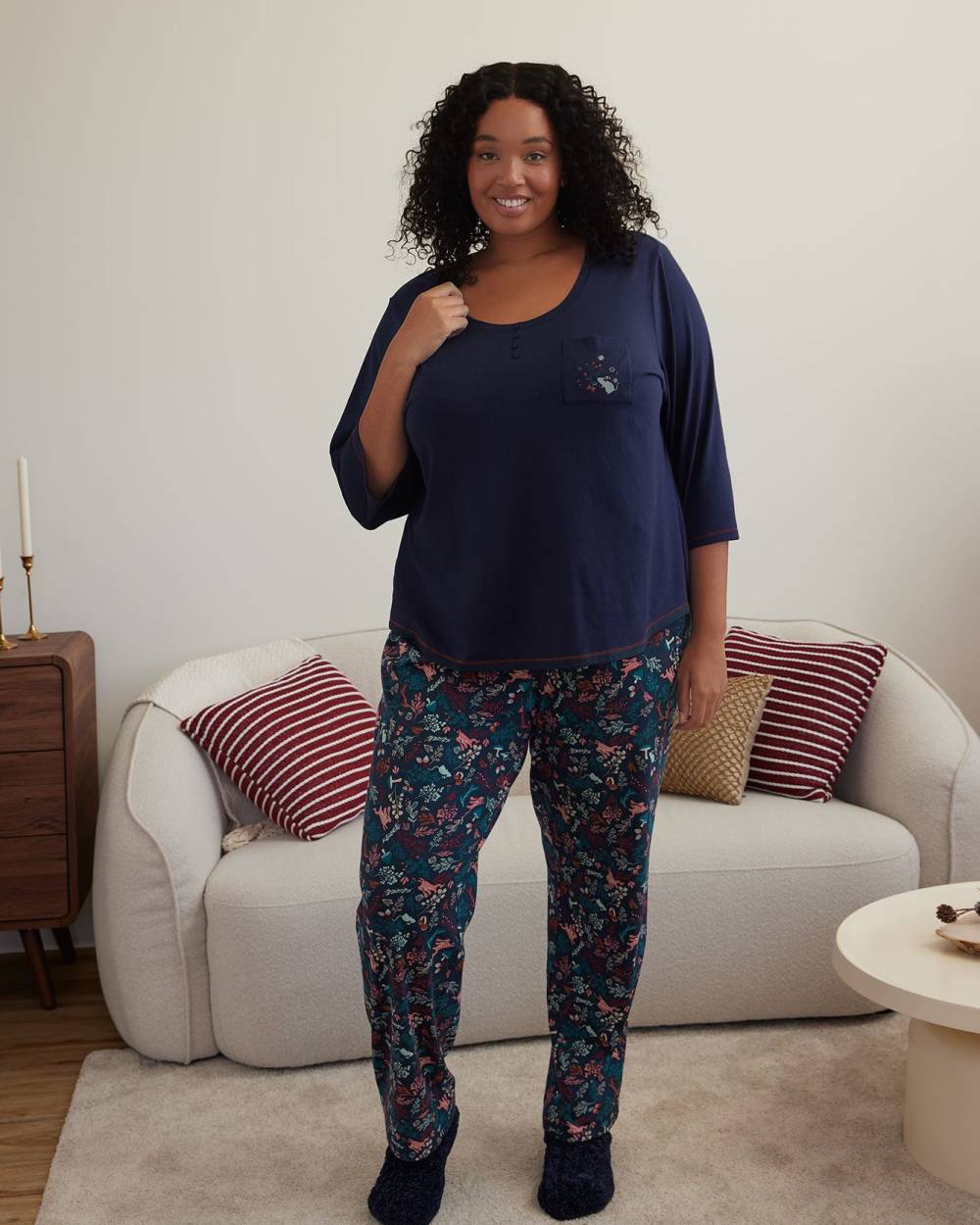 Woodland 2-Piece Pyjama Set - ti Voglio | Penningtons