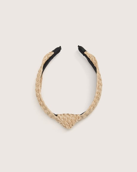 Knotted Straw Headband | Penningtons