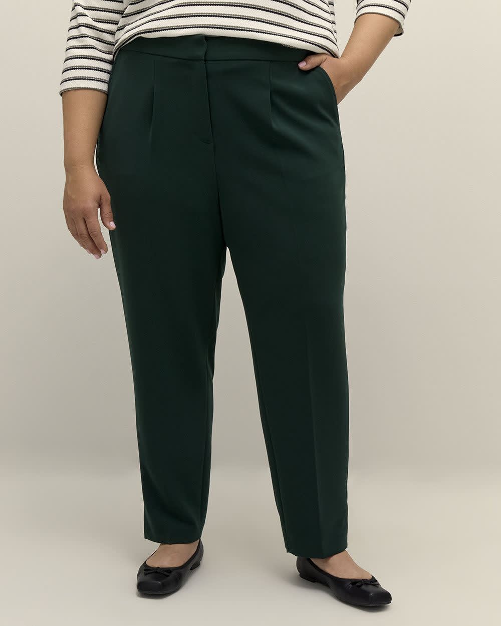 Tapered-Leg City Pant | Penningtons