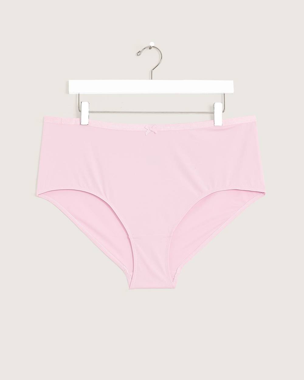 Solid Microfibre Brief with Bow - ti VOGLIO | Penningtons