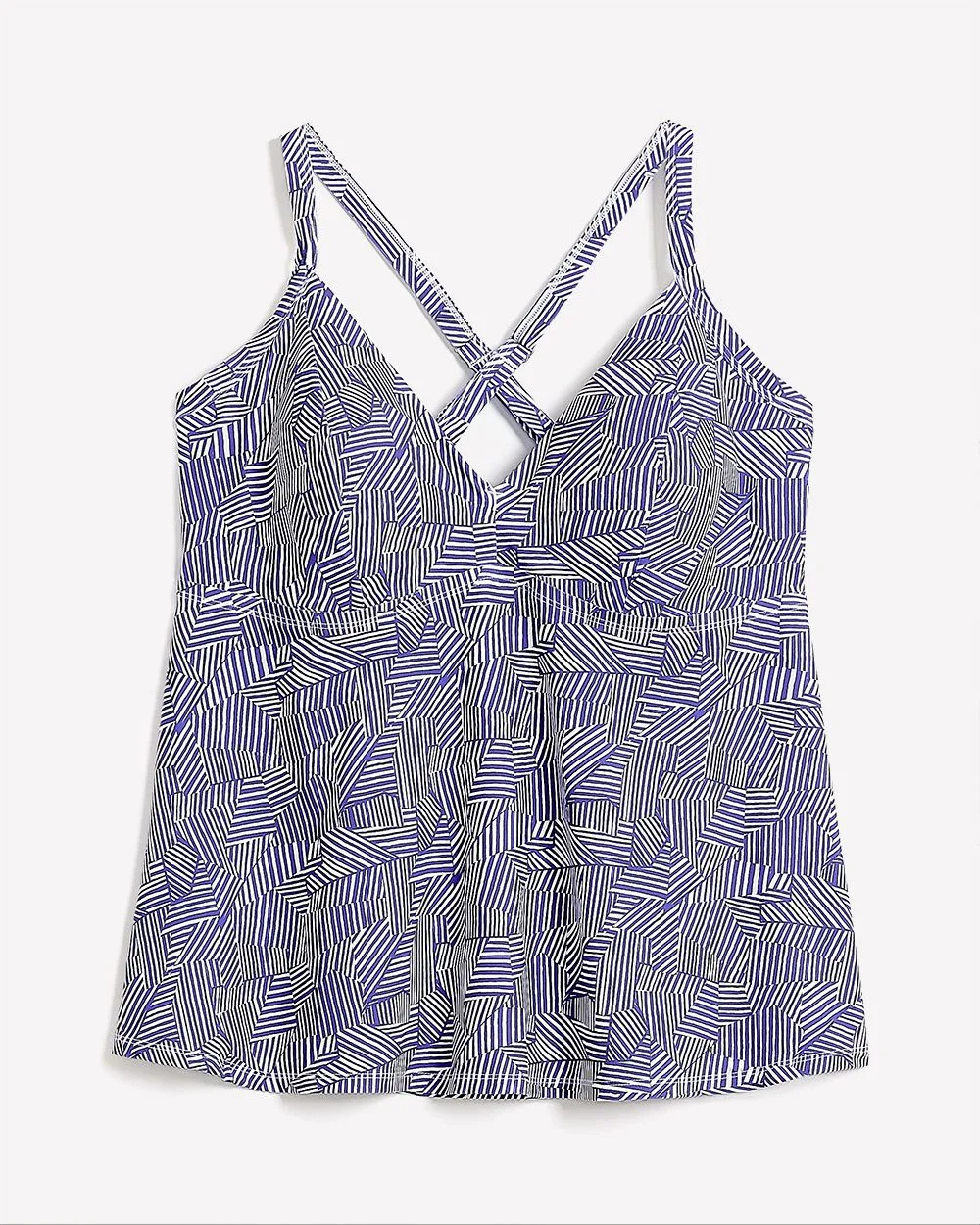 Printed Swing Tankini Top | Penningtons