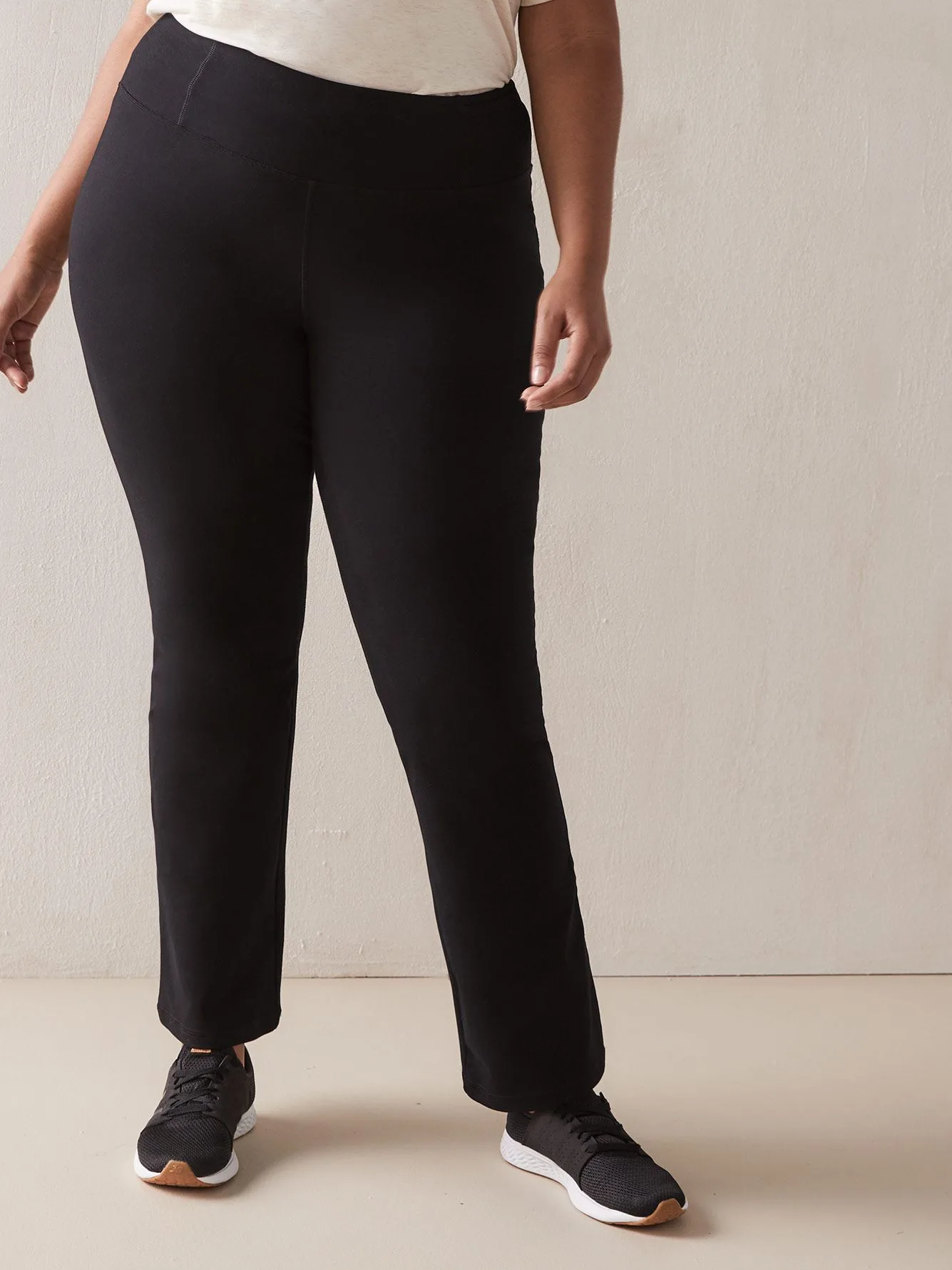 Basic Black Yoga Pant - ActiveZone | Penningtons