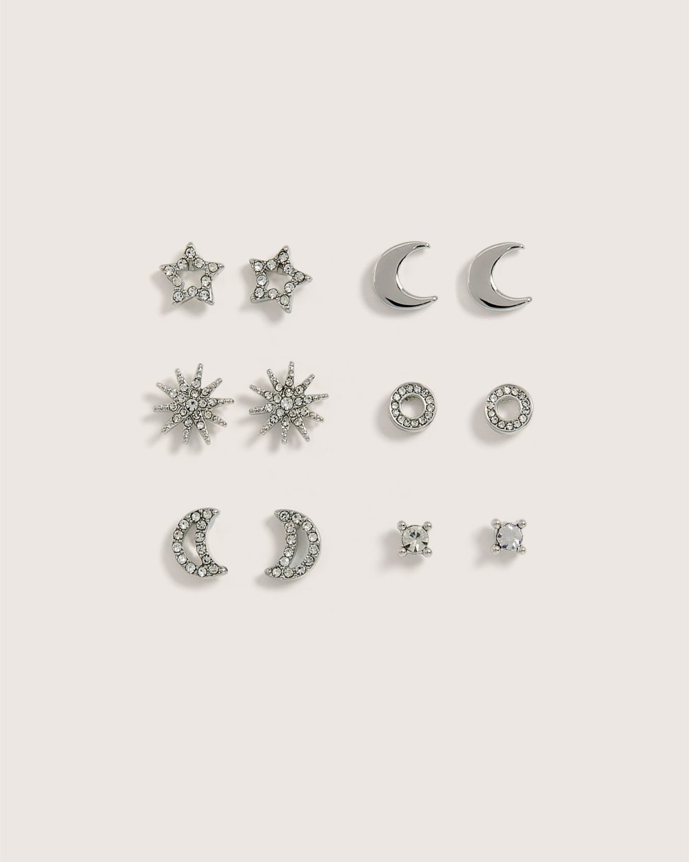Assorted Celestial Earrings, Set of 6 | Penningtons