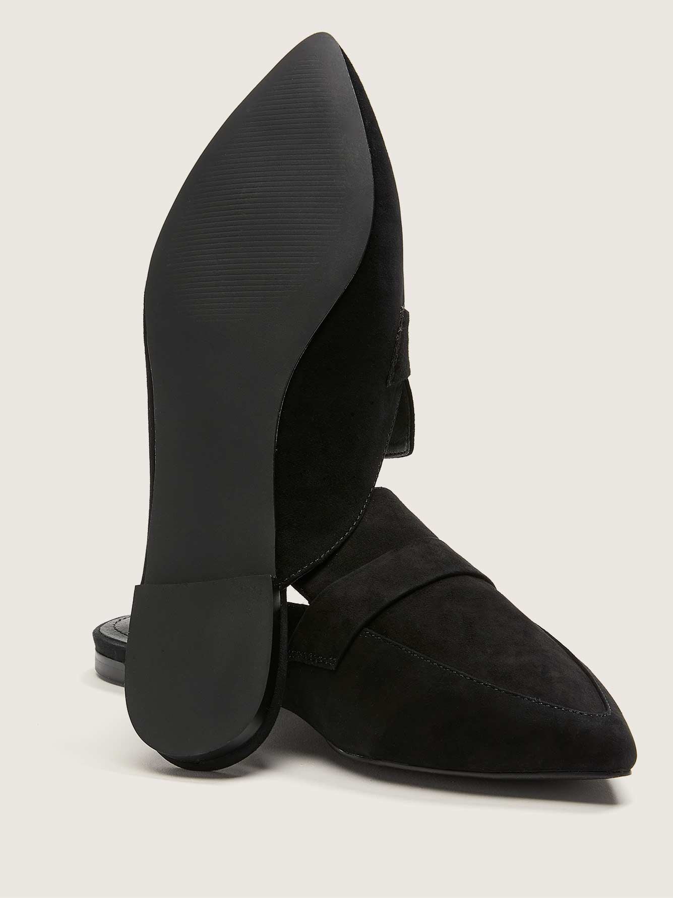 Wide-Width Pointy-Toe Suede Mules - Steve Madden | Penningtons