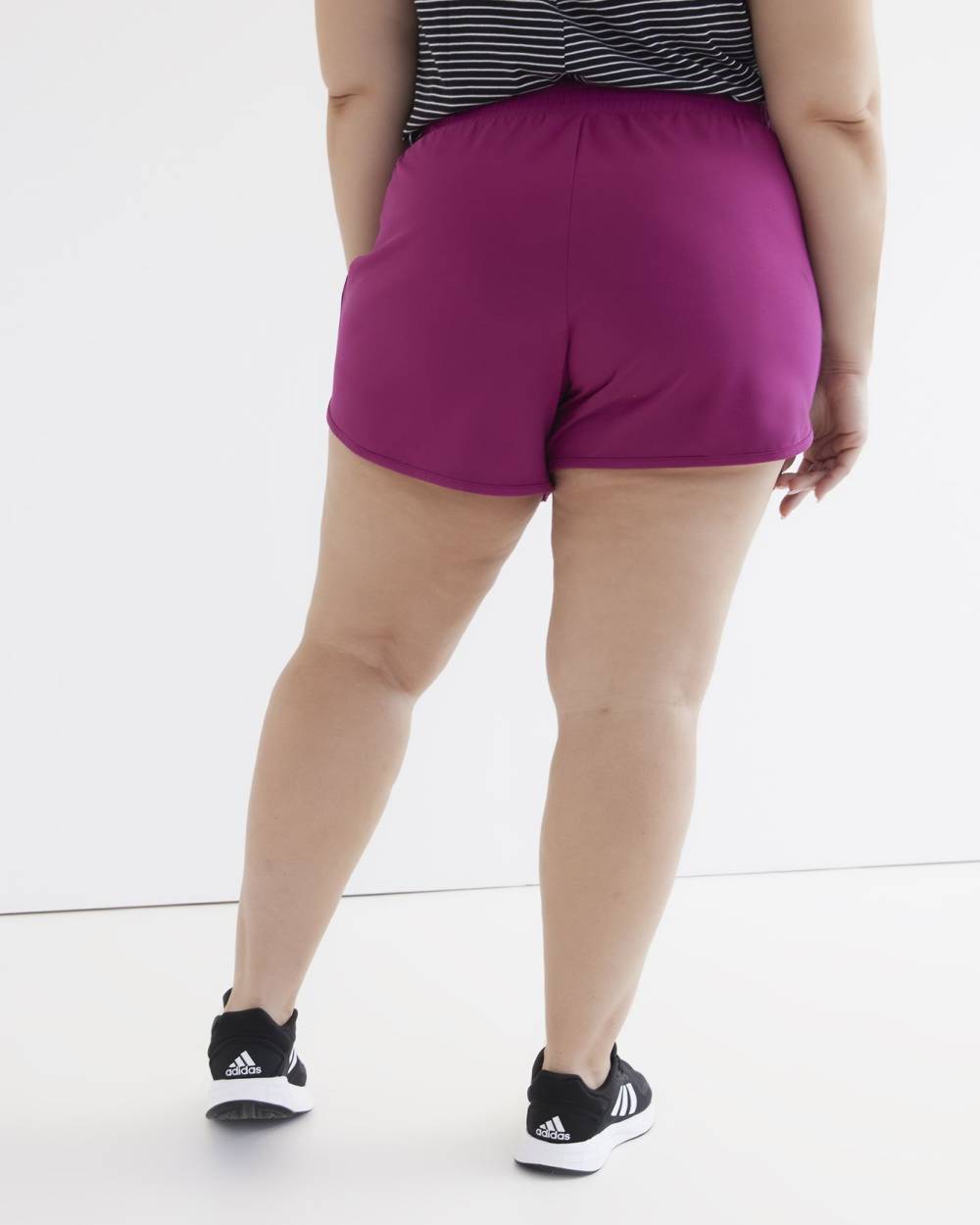 Elastic Pull-On Knit Short - Active Zone | Penningtons